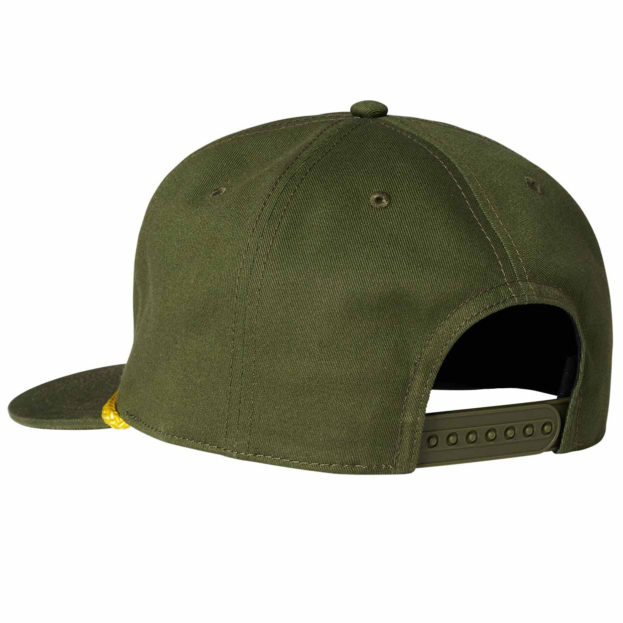 Gibson Unstructured Rope Snapback - Olive Green - The Music Den