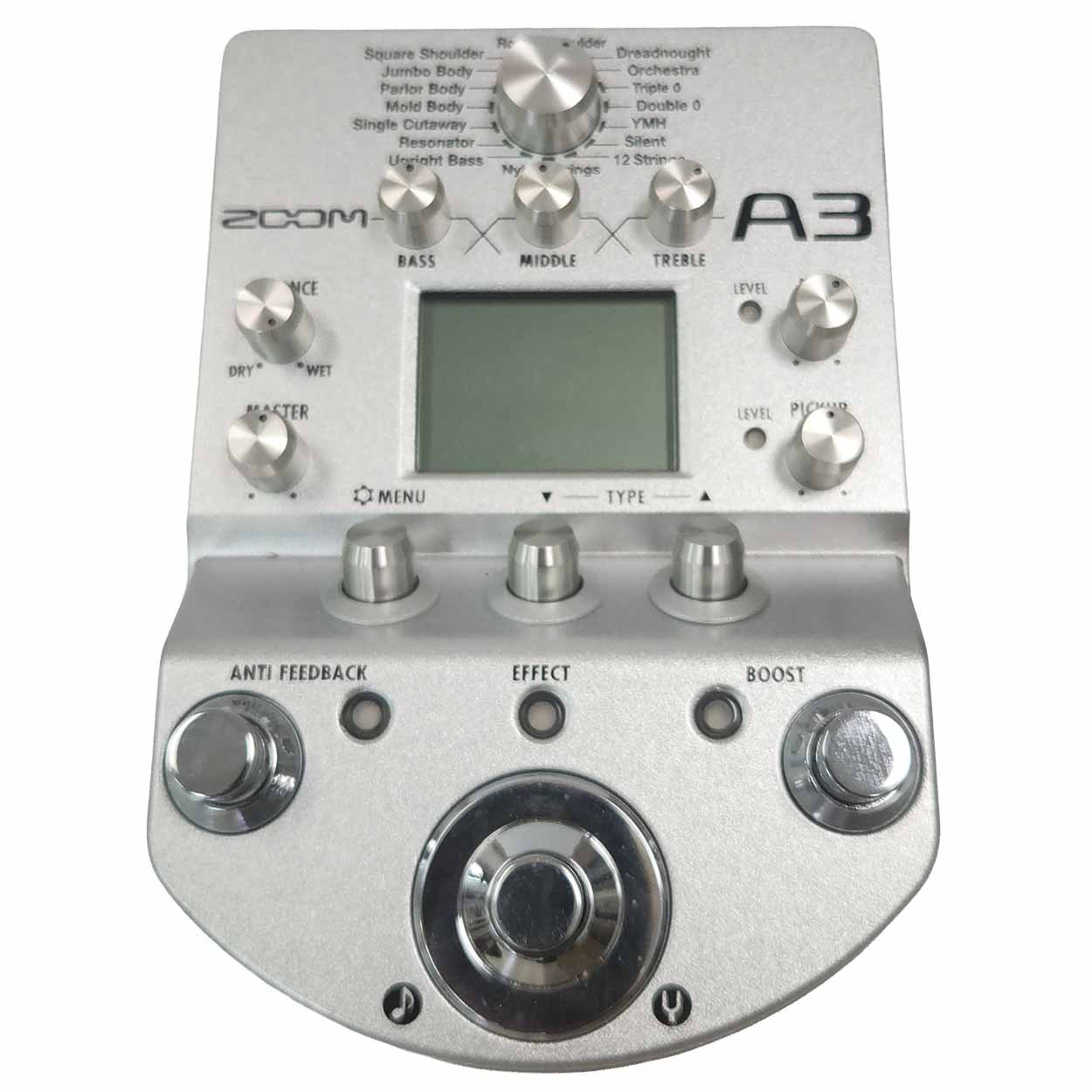 Zoom A3 Acoustic Remodeling Pedal Used - The Music Den