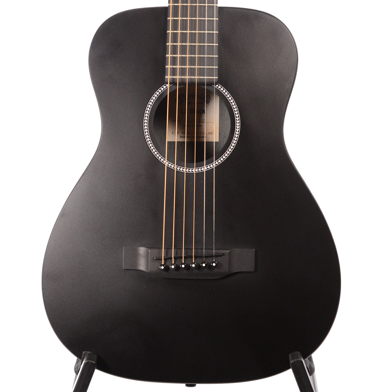 Martin LX Black Little Martin w/GigBag USED - The Music Den