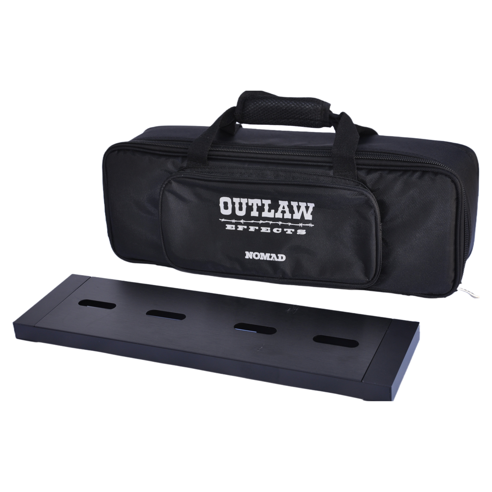 1-Row Small Pedalboard w/Power - The Music Den