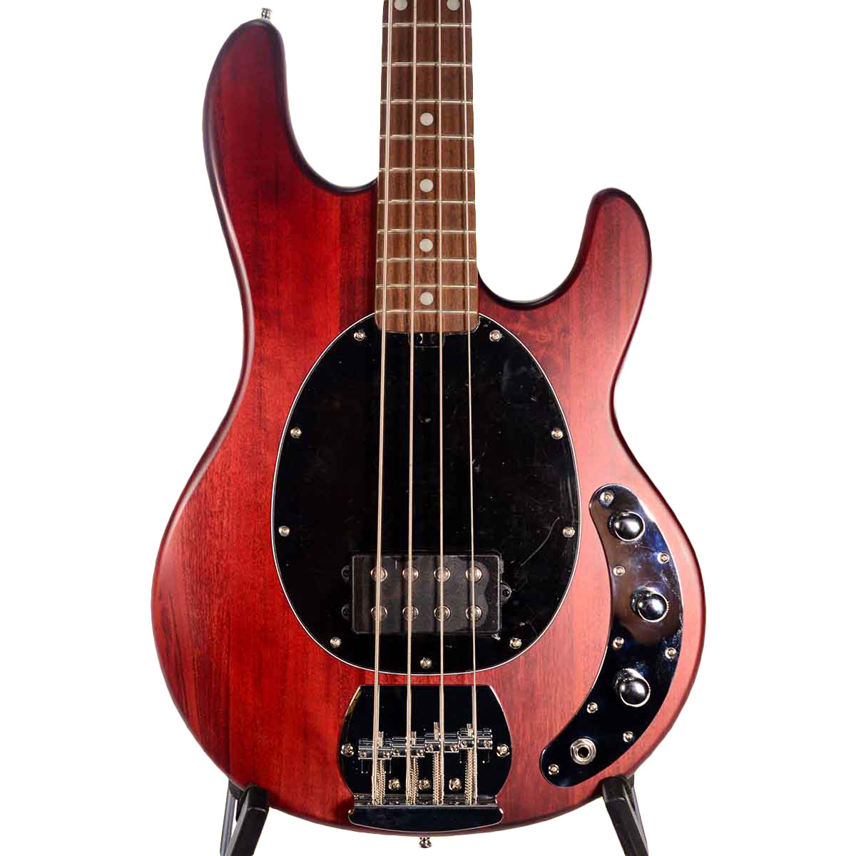 StingRay Ray4 Electric Bass - Walnut Satin - The Music Den
