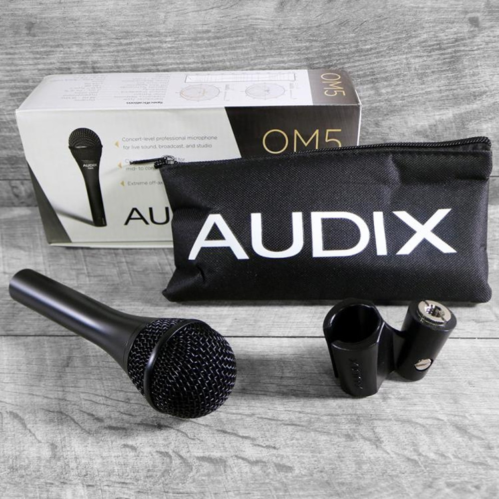 Audix OM5 Professional Dynamic Vocal Microphone - The Music Den