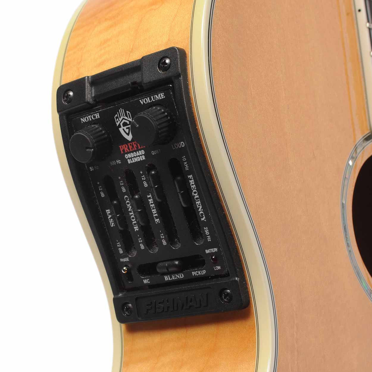 Guild F65CE Acoustic Electric Guitar w/Case USED - The Music Den