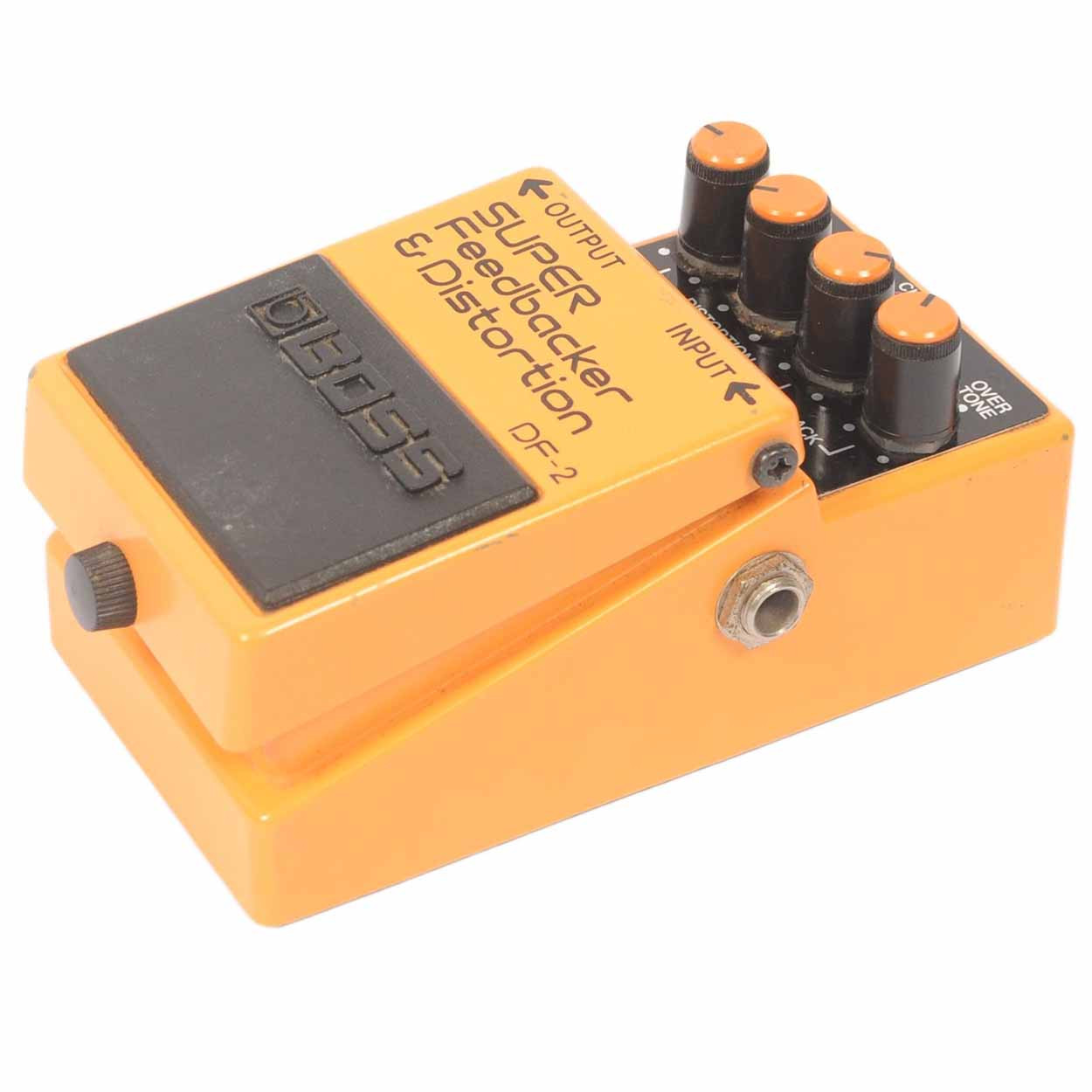 Boss DF-2 SUPER Feedbacker & Distortion Effects Pedal USED - The Music Den