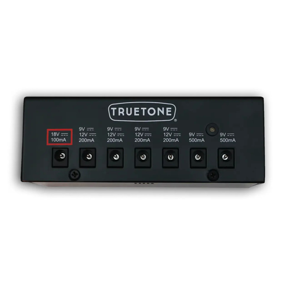 Truetone 1 Spot Pro CS7 - 7 Outlet Power Supply - The Music Den