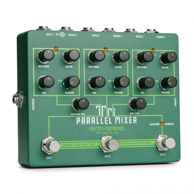 Tri Parallel - Parallel FX Loop Mixer & Switcher, 9.6DC-200 PSU ...