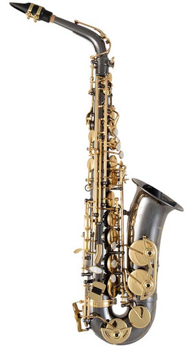 Selmer Step-Up Alto Saxophone Outfit - Black - The Music Den
