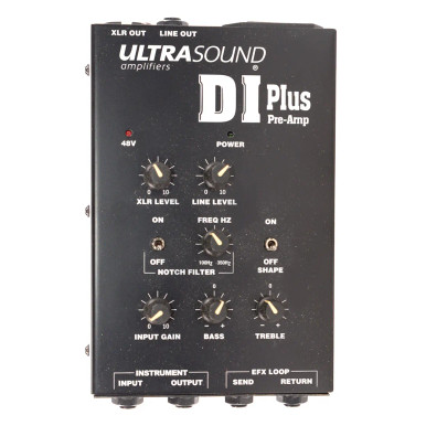 Ultrasound Amplifiers DI Plus Pre-Amp USED - The Music Den