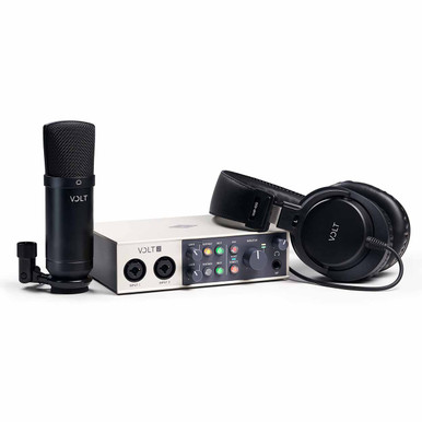 Universal Audio Volt 2 Studio Pack with Microphone and Headphones - The ...