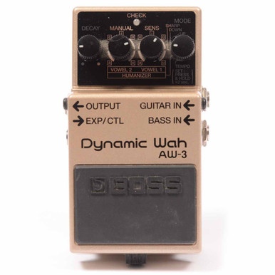 Boss AW-3 Dynamic Wah Effect Pedal USED - The Music Den
