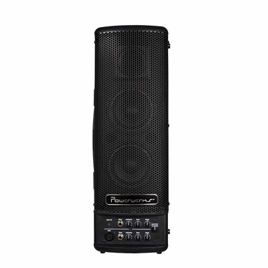 Powerwerks Battery Powered 40 Watt PA Tower w/Bluetooth - The Music Den