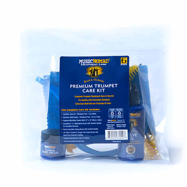 Music Nomad Premium Trumpet Care Kit - 6 pc. - The Music Den