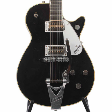 Gretsch 1958 6128 Duo Jet Black w/ Bigsby USED - The Music Den