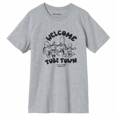 Mesa Boogie Welcome to Tube Town Tee (Gray) - XL - The Music Den