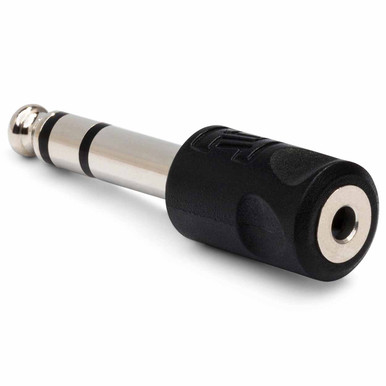 Hosa 3.5 mm TRS to 1/4 in TRS Adapter - The Music Den