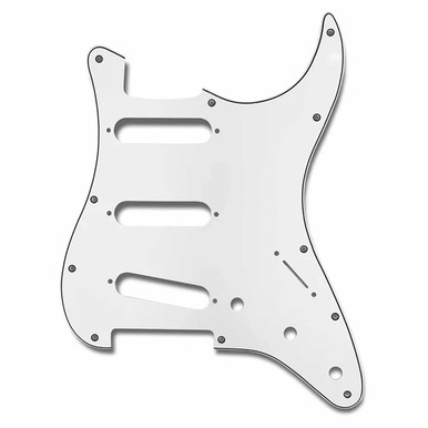 All Parts PRiMO Pickguard for Stratocaster, S-S-S Pickup Configuration ...