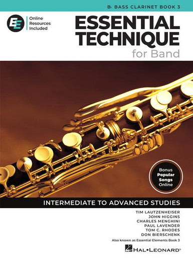 Essential Technique for Band - Intermediate to Advanced Studies [Bass ...