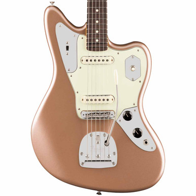 Fender American Professional Classic Jaguar - Faded Firemist Gold - The ...