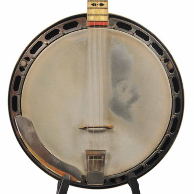 Kel Kroydon by Gibson 1931 Tenor Banjo blue with Case Used - The Music Den