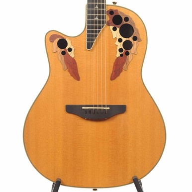 Ovation L778 Elite Lefty Acoustic Guitar with Case Used - The Music Den