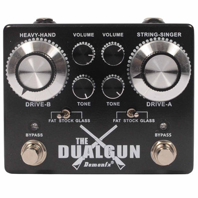 Demon-FX The Dual Gun Effect Pedal Overdrive Used - The Music Den