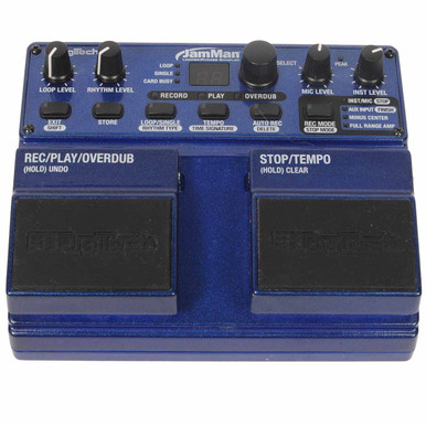Digitech Jam Man Looper/Phrase Sampler Effects Pedal Used - The Music Den