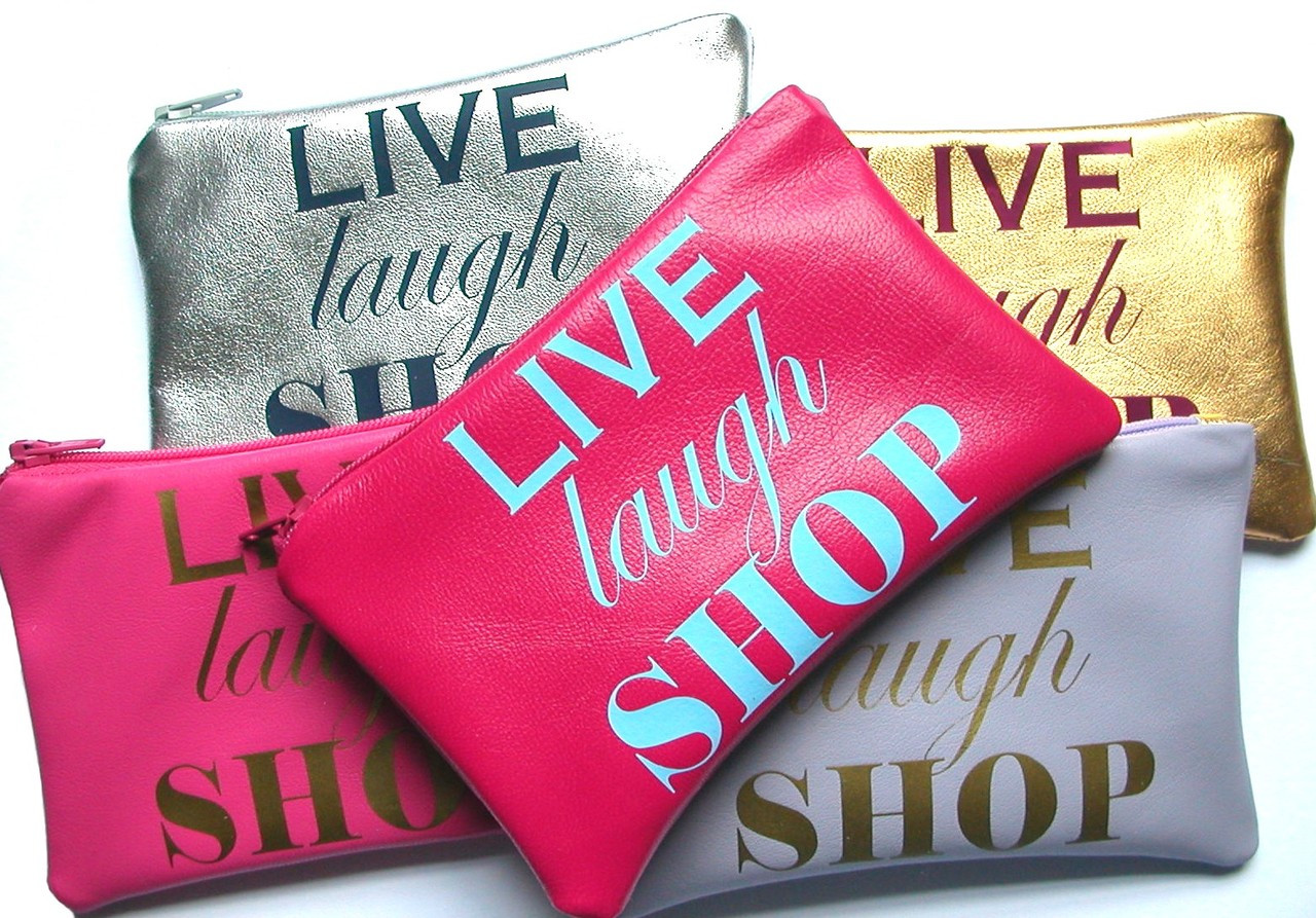 Live Laugh Shop Leather Change Purses & Leather Coin Purse