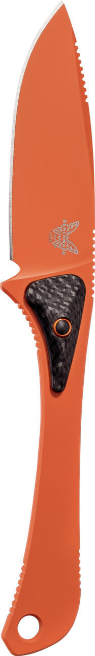 Benchmade 15200ORG Altitude Fixed, S90V Orange DLC Blade - American ...