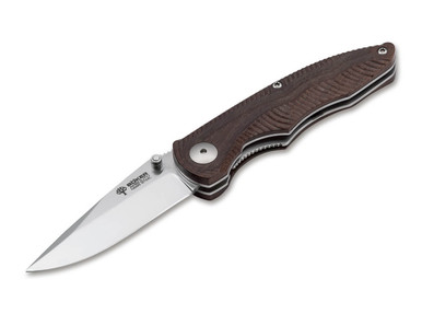 Boker Arbolito Gemini Folding Knife N695 Drop Point Blade, Guayacan ...