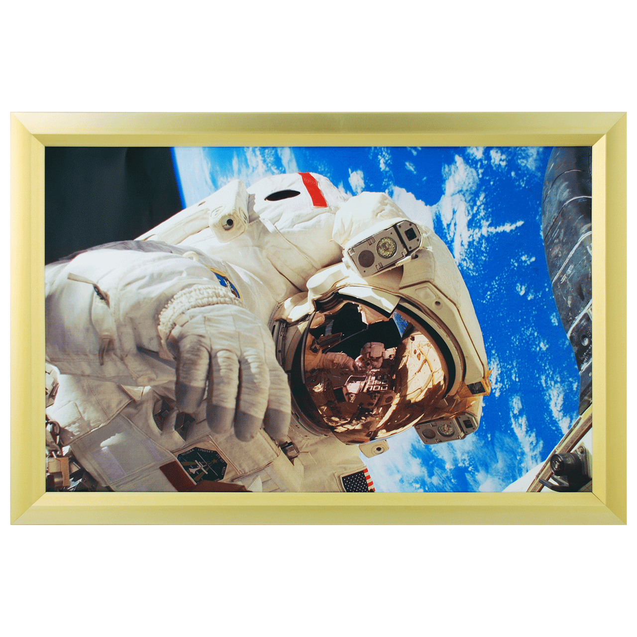 11x17 Gold Wrapped Wood Picture Frame