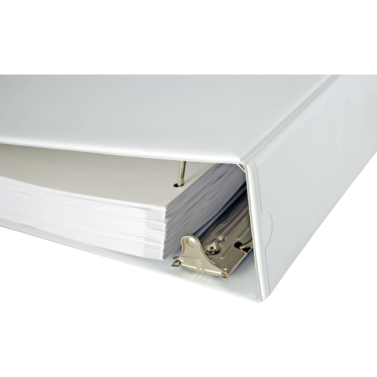 11x17 Binder Vinyl Panel with pockets Featuring a 3" Angle-D Ring White ...