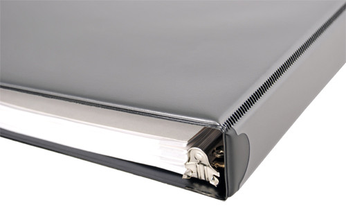 11x17 Binder Black Vinyl Panel with top opening pockets Featuring a 1 ...