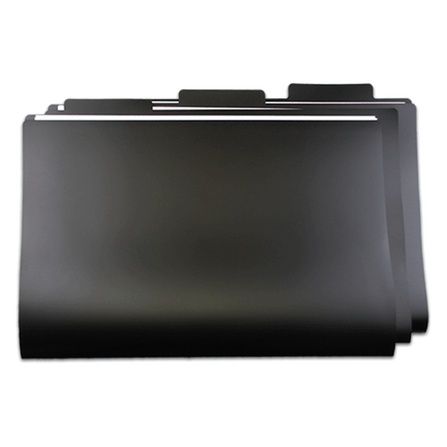11x17 Polyfite Filing Folder (9 per Package)( Black )