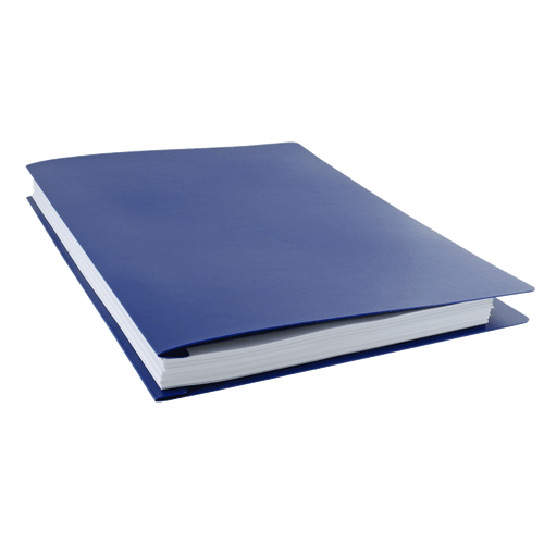 17x11 Report Cover Binder Poly Panels | Includes Fold-over Metal ...