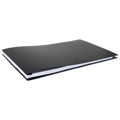 Single 11x17 Report Cover Pressboard Binder Poly Panels Includes Fold ...