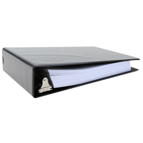 3 ring Binder with 2 inch D ring White | Ruby Paulina