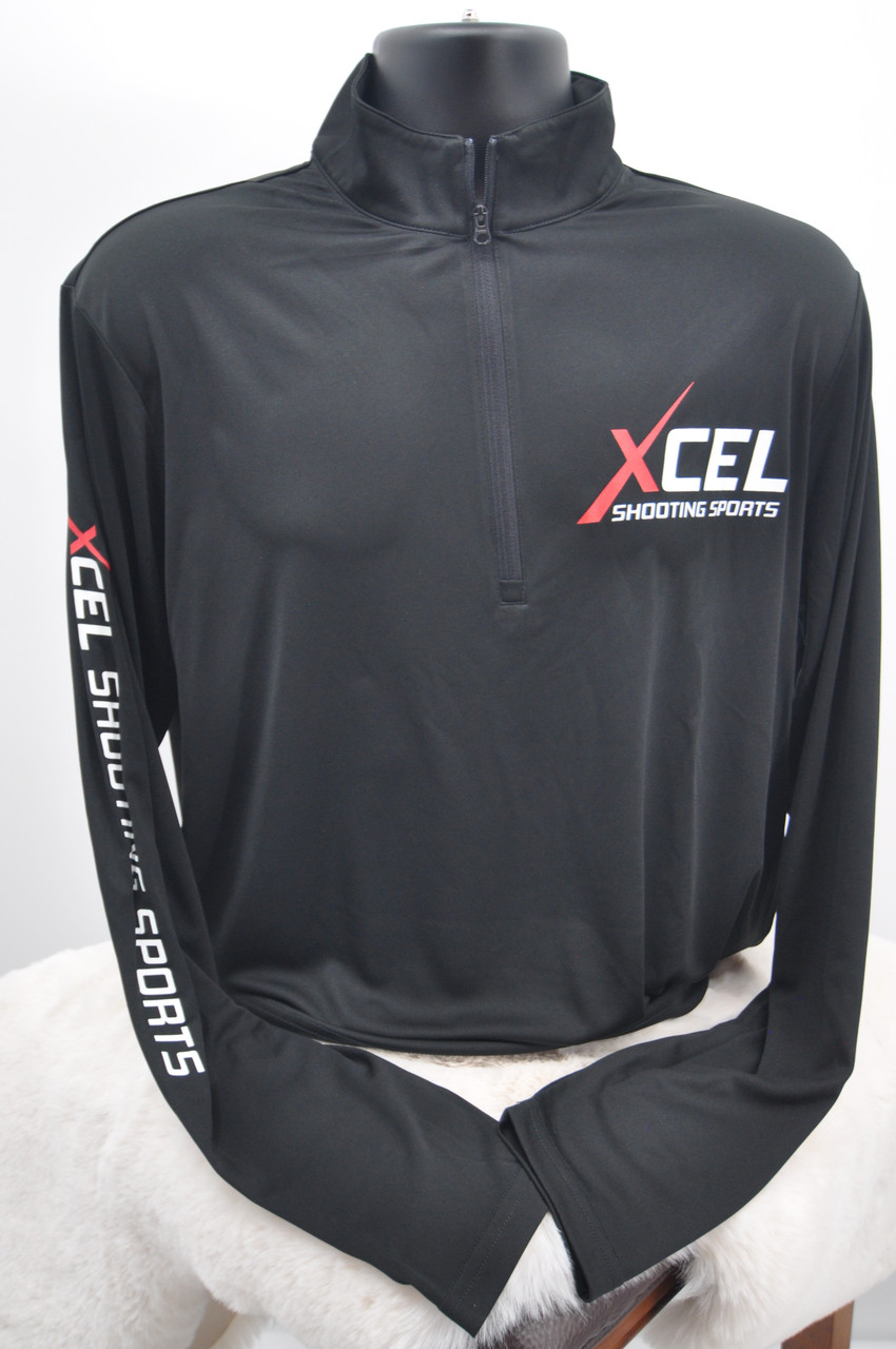 Xcel Long Sleeve Performance 1/4 Zip - Black