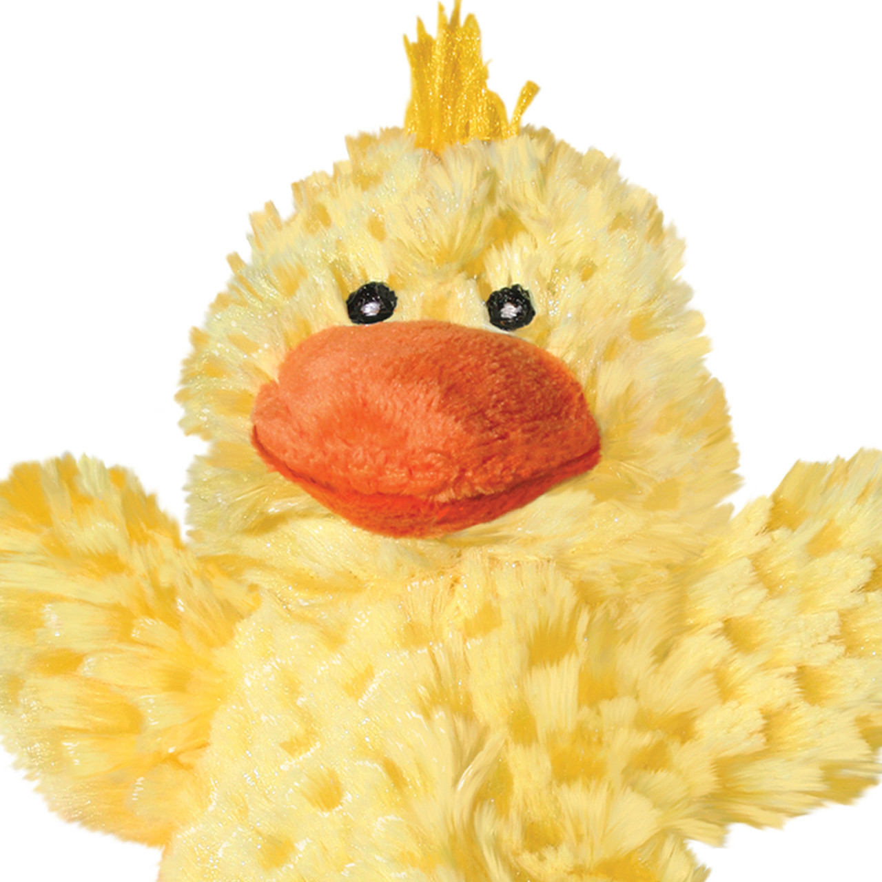 Dr. Noyz Duck, Low Stuff Plush Squeak Dog Toy, Removable Squeaker