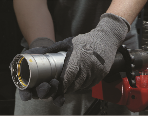 90 Degree Elbow Carbon Steel Press - EPDM - Mechanical