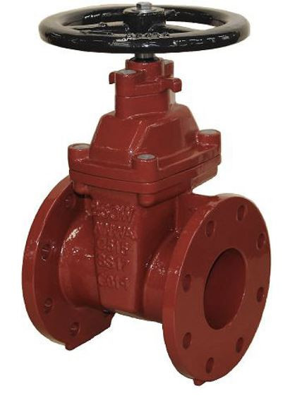 801 Series Ductile Iron Flanged AWWA C-515 Gate Valves - SOLVAL ...