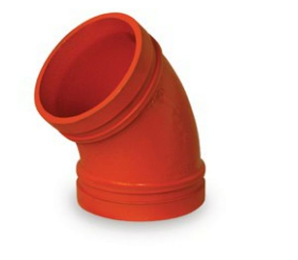 GROOVED ELBOW Short Radius 45