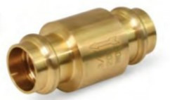 Press Inline Spring Check Valve