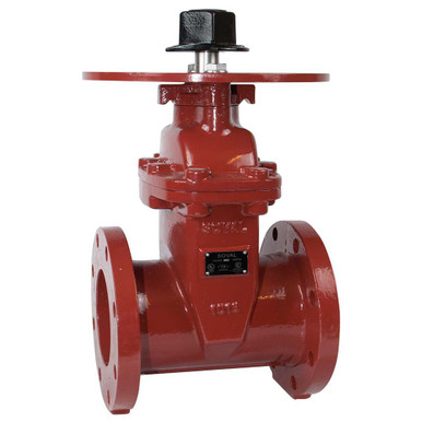 802IP Series Ductile Iron UL/FM Flanged Post Indicator AWWA Gate Valves ...