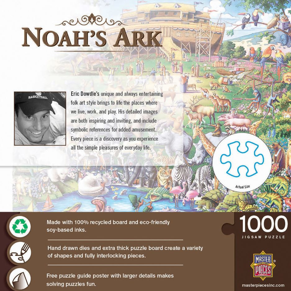 Noah's Ark 1000 Piece Puzzle - Museum of the Bible Store