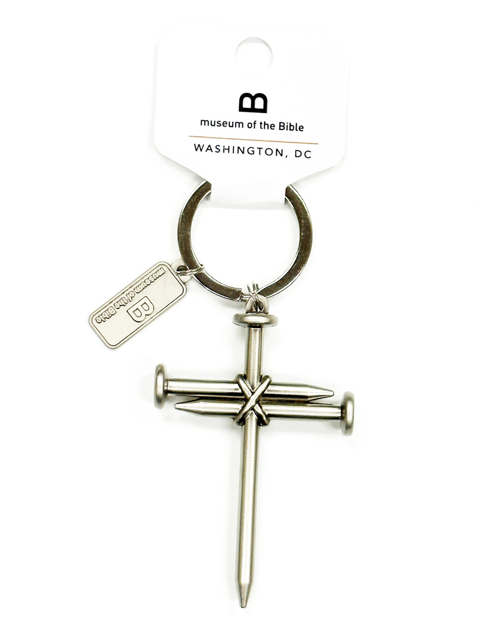 Cross of Nails Keychain - Museum of the Bible Store
