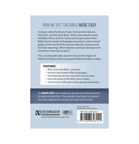How We Got The Bible Made Easy - Museum of the Bible Store