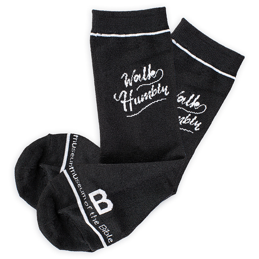 Scripture Socks - Walk Humbly - Museum of the Bible Store