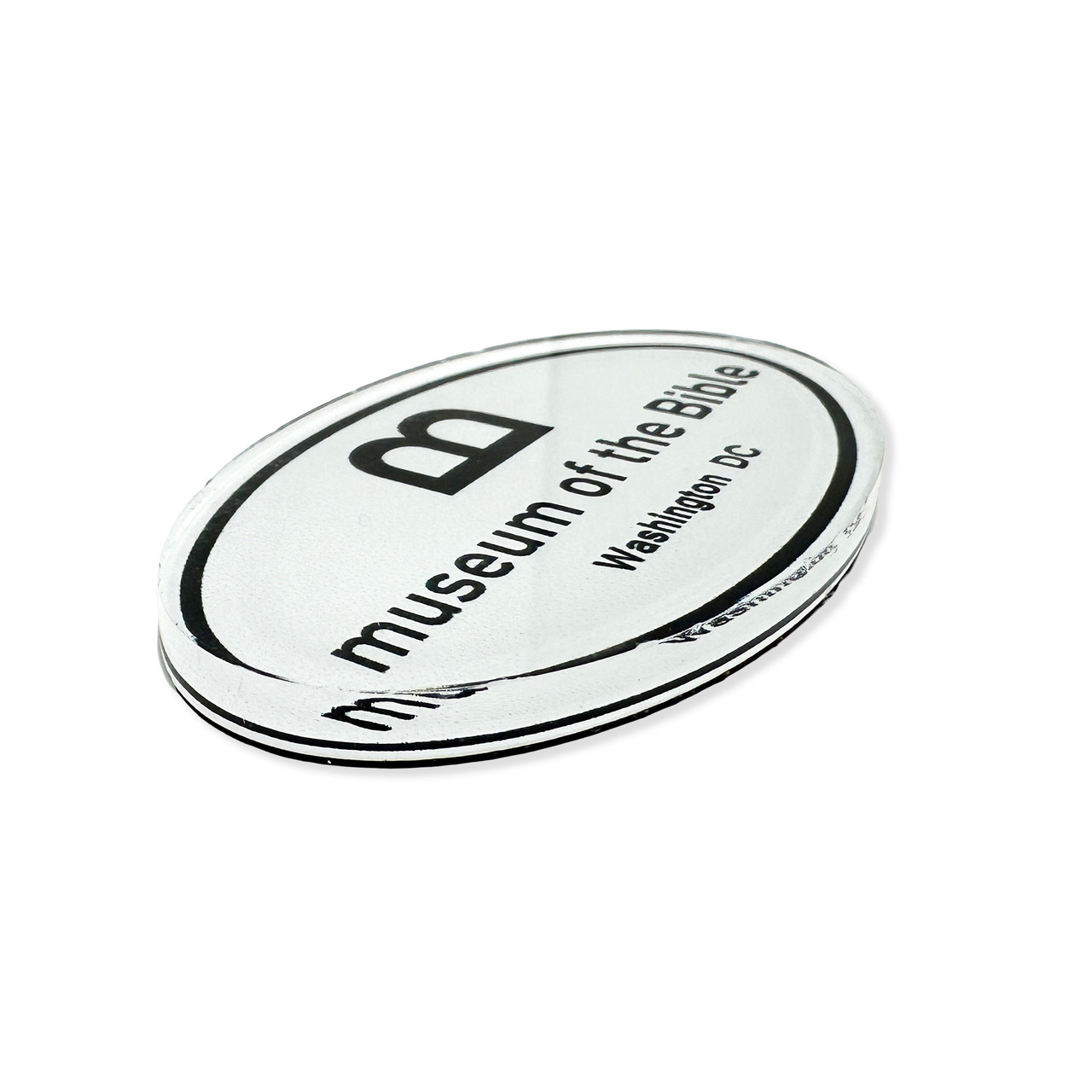 MOTB Black & White Logo Magnet - Museum of the Bible Store