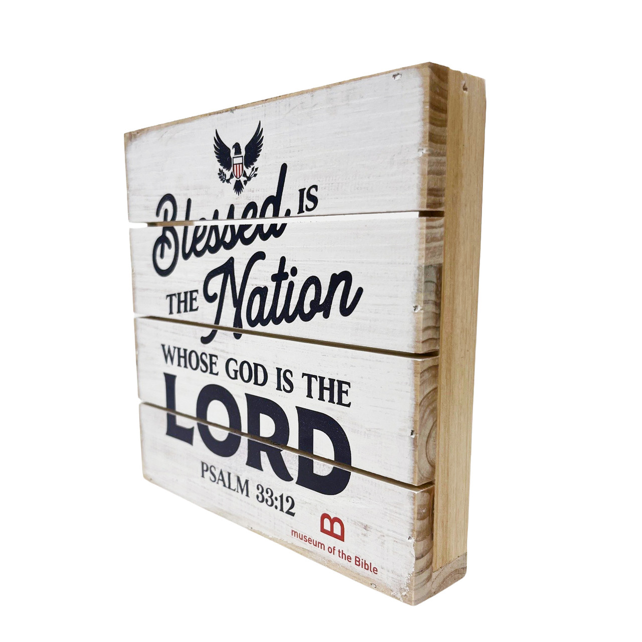 MOTB Blessed is the Nation Art Block - Museum of the Bible Store