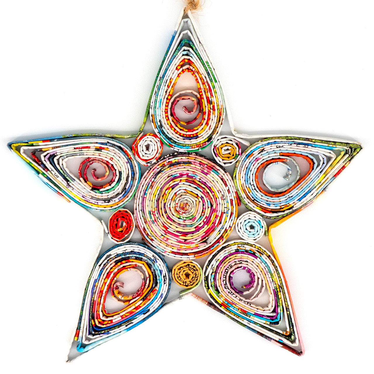 Recycle Paper Star Ornament - Museum of the Bible Store